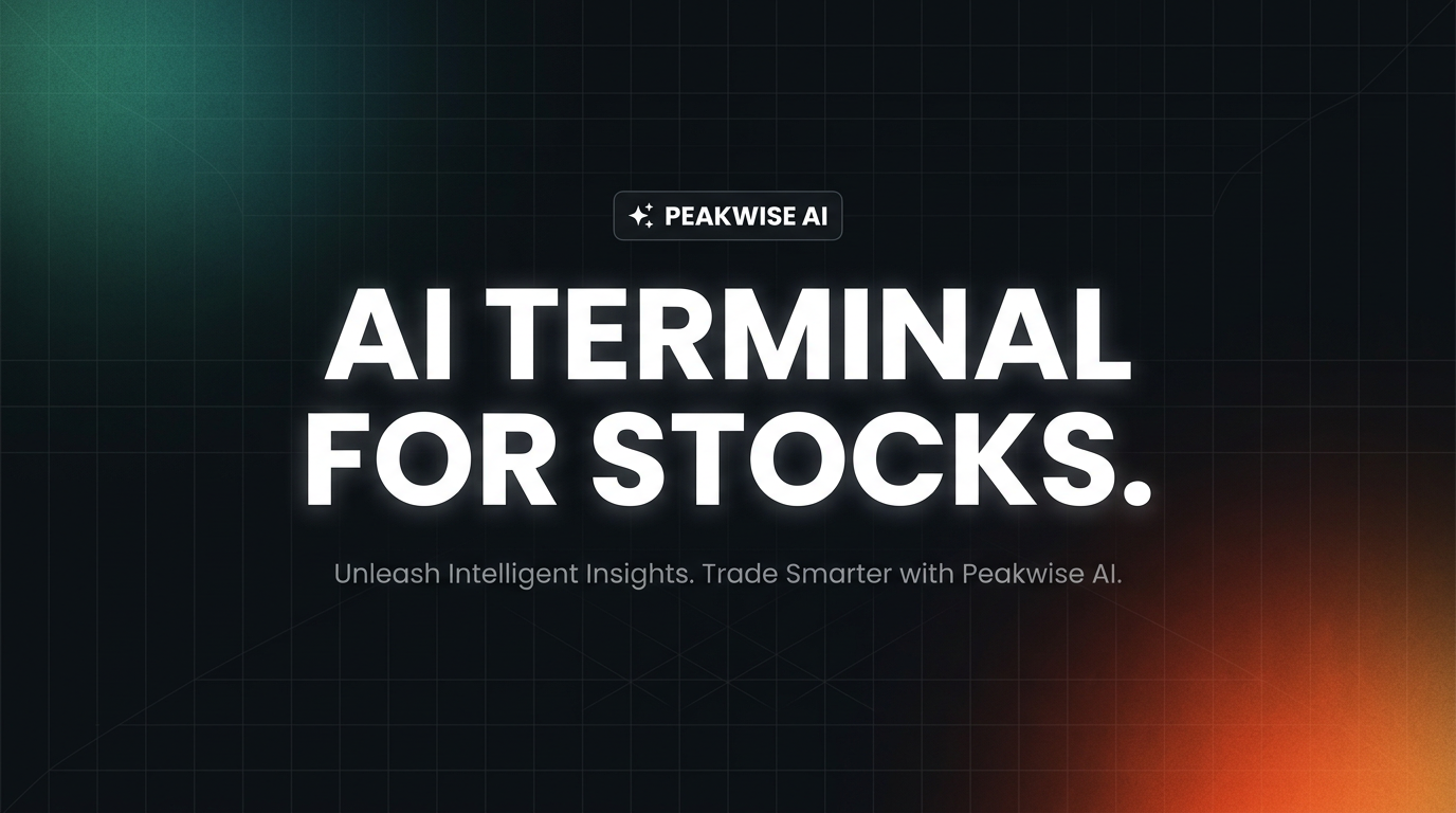 AI Chart Analysis for Stocks | Peakwise